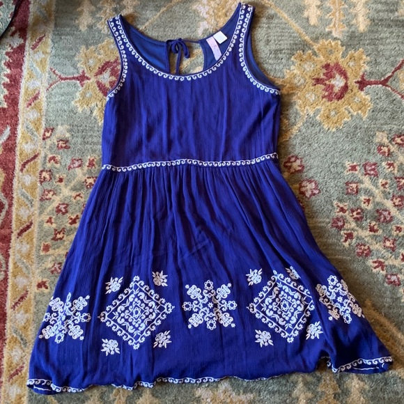 Francesca's Collections | Dresses | Francescas Royal Blue Sundress In ...